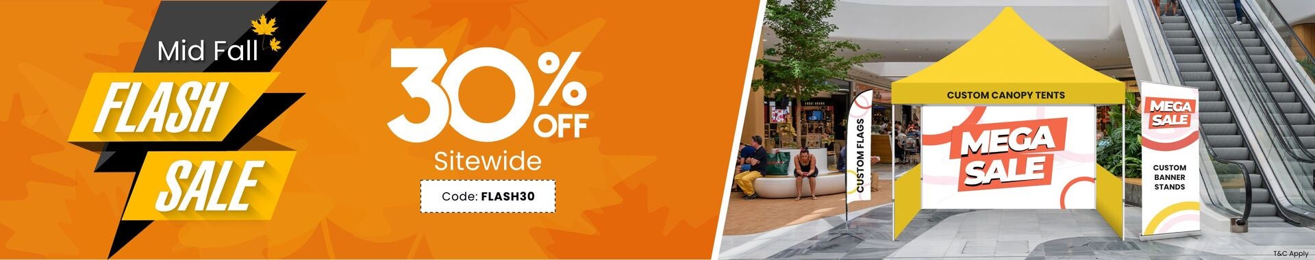 Mid-Fall Flash Sale | BannerBuzz