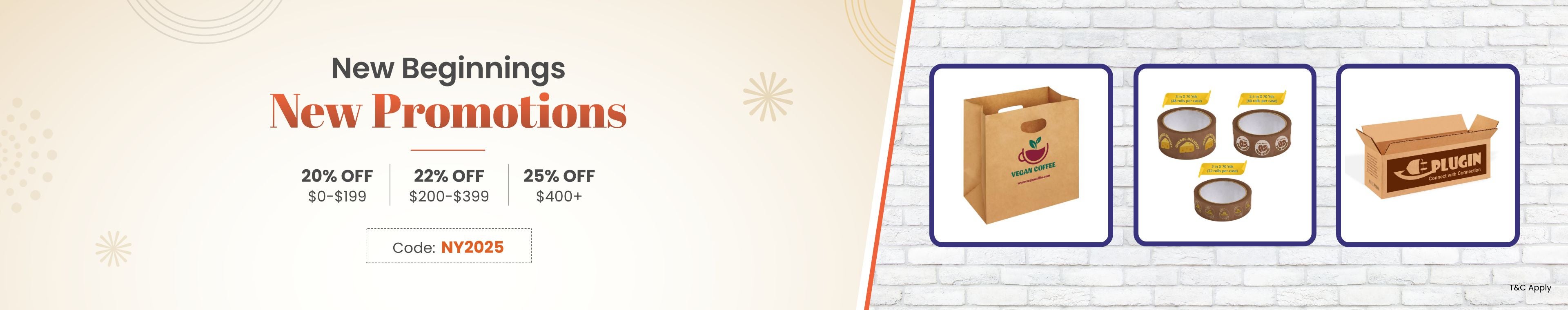 Buy Custom Packaging Supplies for Shipping, & Storing | Bannerbuzz