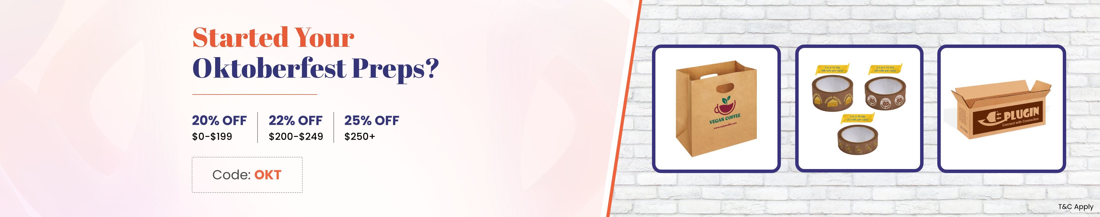 Buy Custom Packaging Supplies for Shipping, & Storing | Bannerbuzz