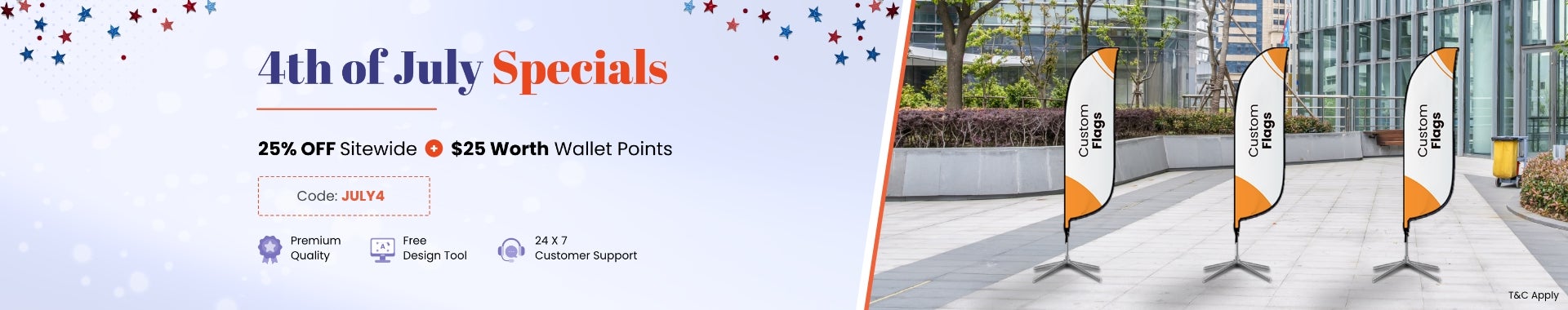 Custom Flags for Residential & Commercial Use - Save Up To 30% | BannerBuzz