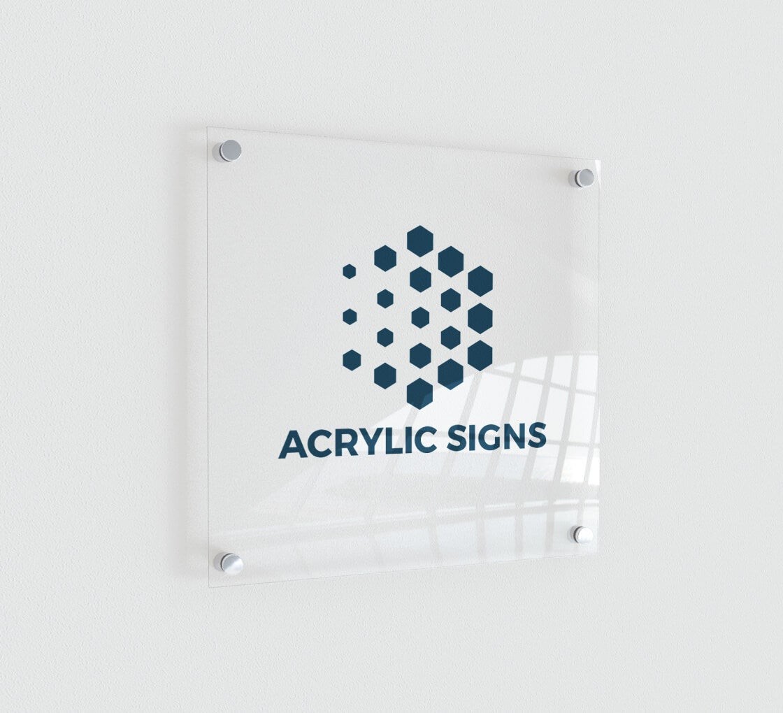Custom Reflective Acrylic Signs | Professional Reflective Acrylic Signs