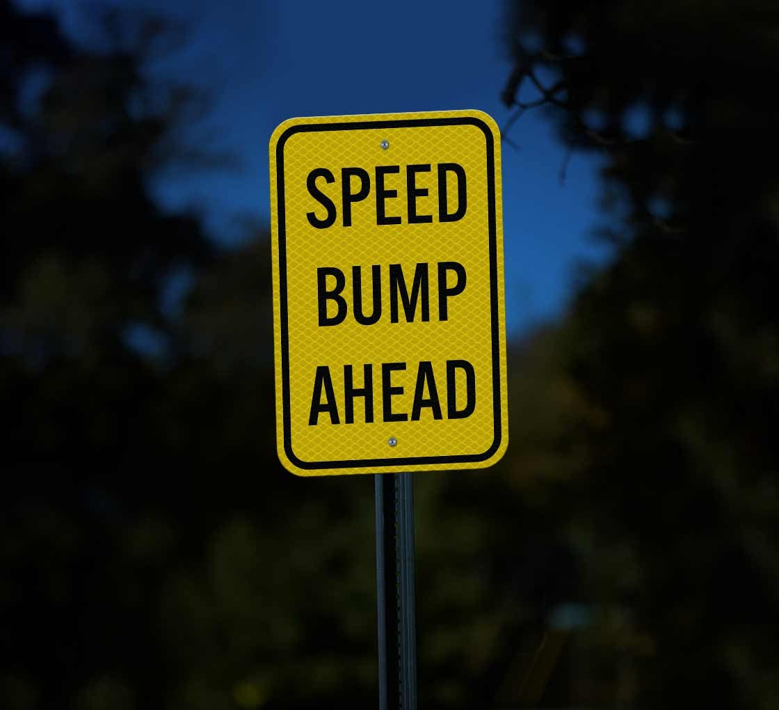 Bump Ahead Sign Locations