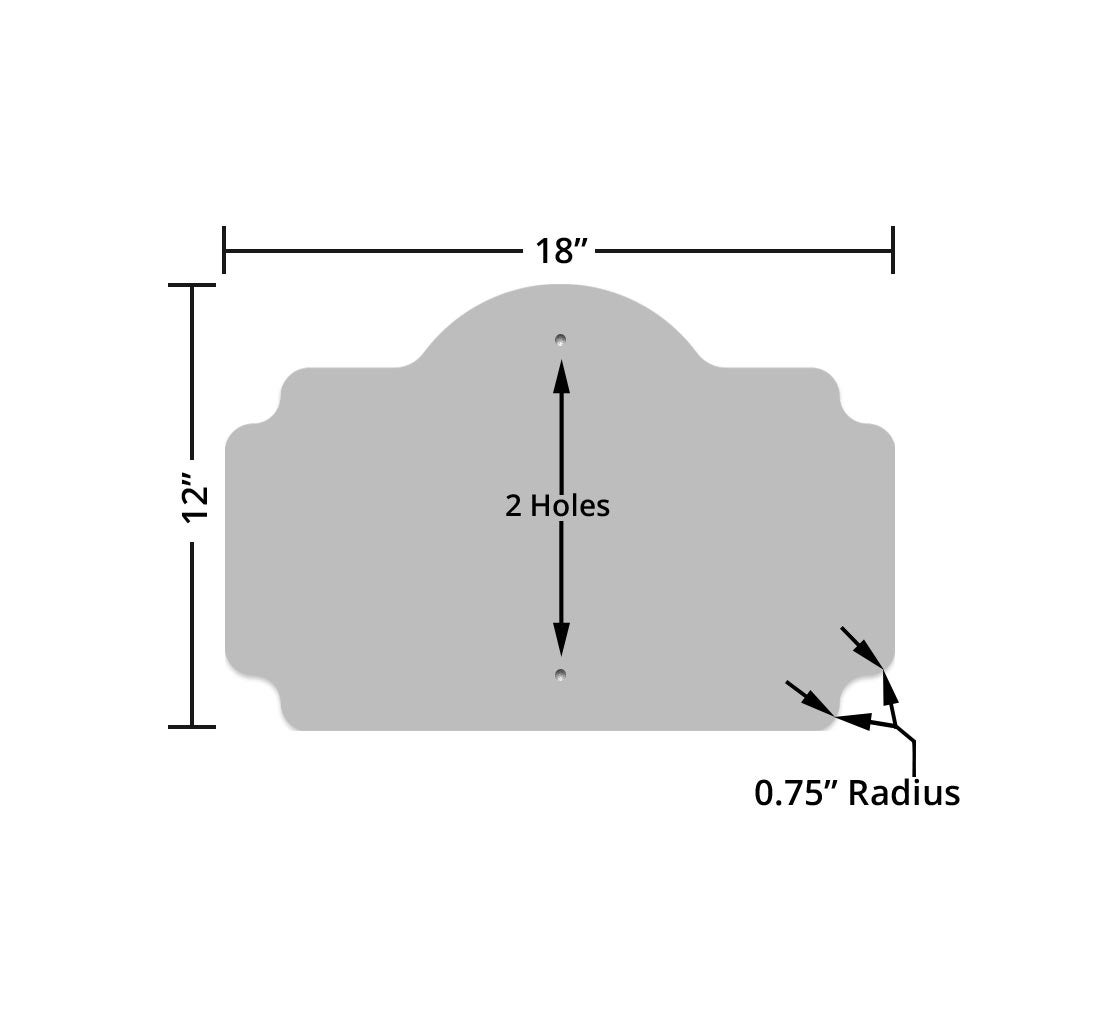 Dometop Private Property Aluminum Sign (Reflective)