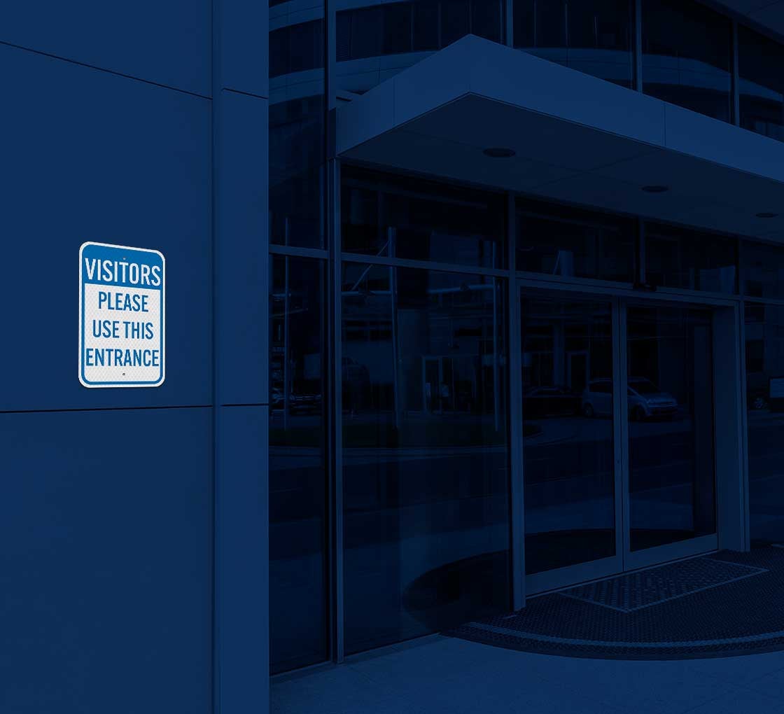 Shop for Use This Entrance Signs | BannerBuzz