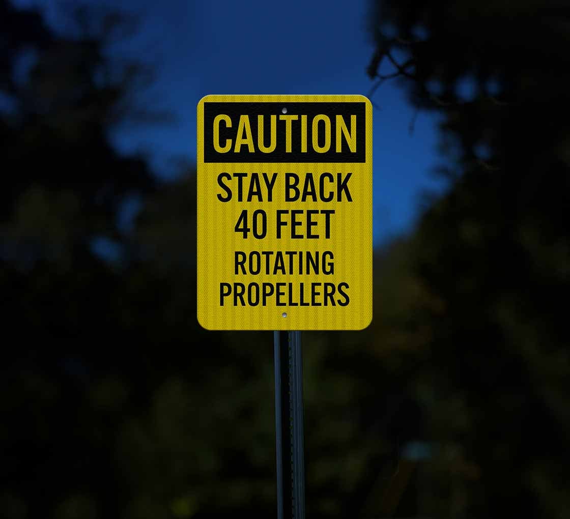 Shop for Stay Back Sign | BannerBuzz