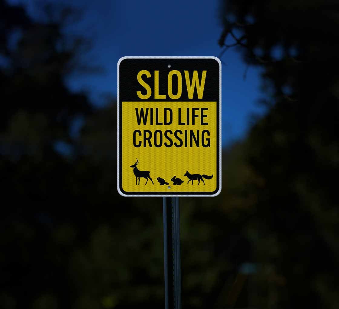 Critter Crossing Sign