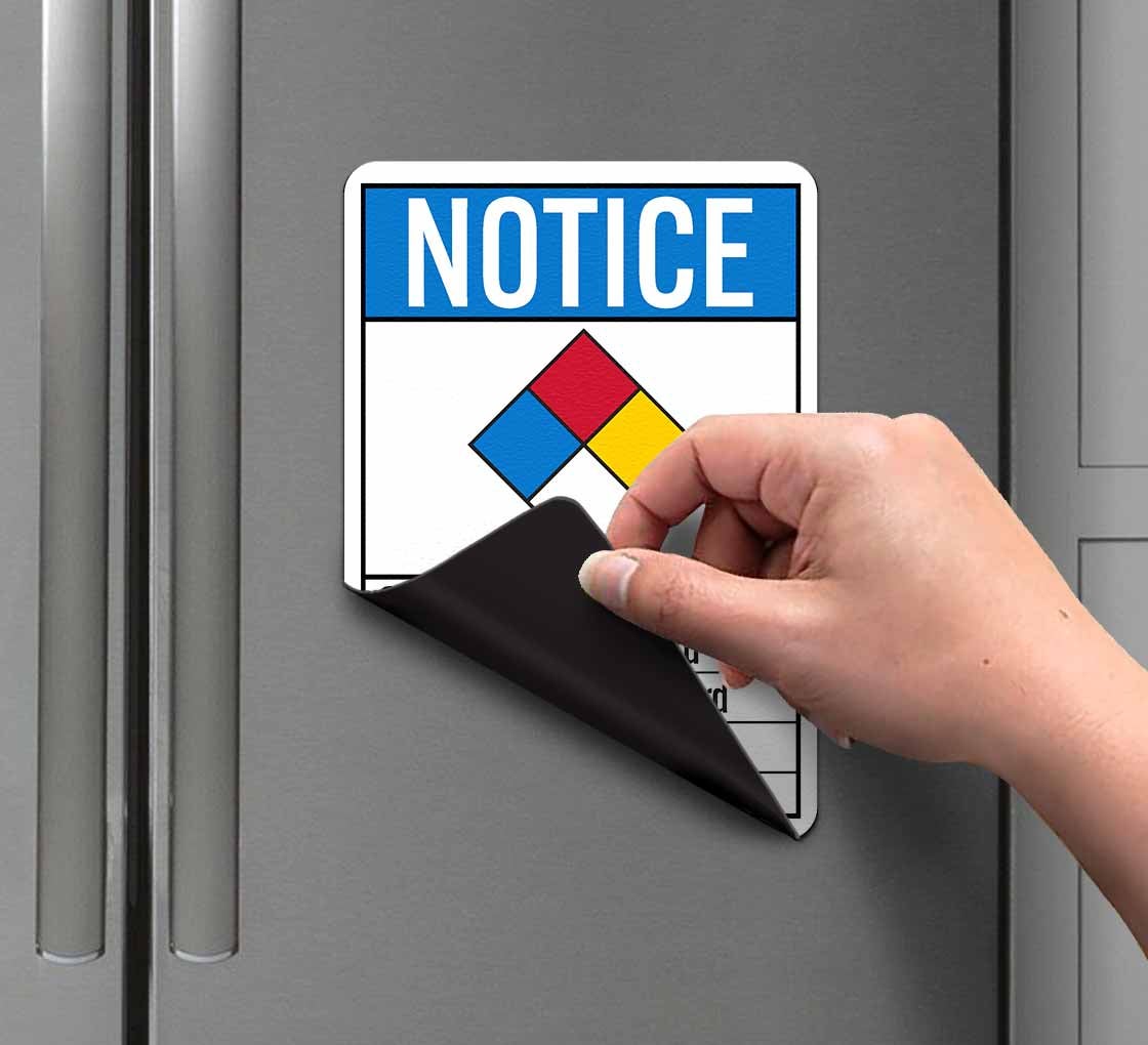 Shop for NFPA Guides Hazard Rating Magnetic Sign (Non Reflective ...