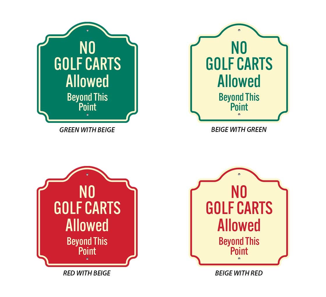 no golf
