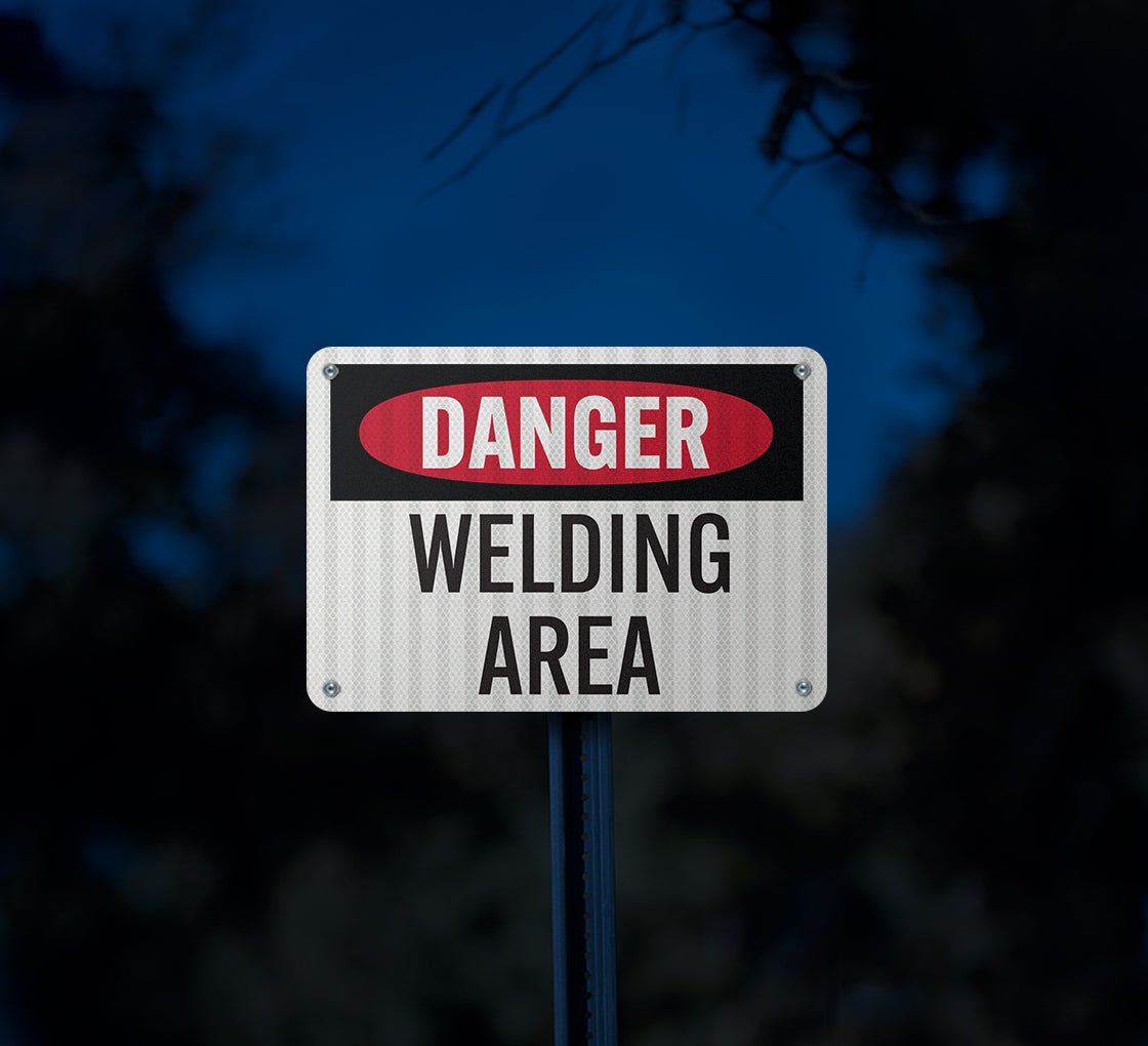 Shop for Welding Area Signs | BannerBuzz