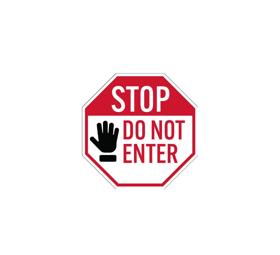 do not enter symbol