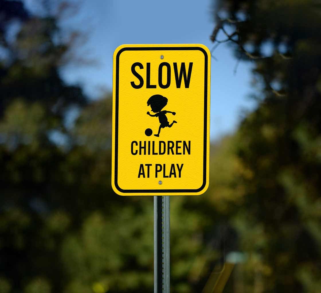 Road Signs For Children's Play