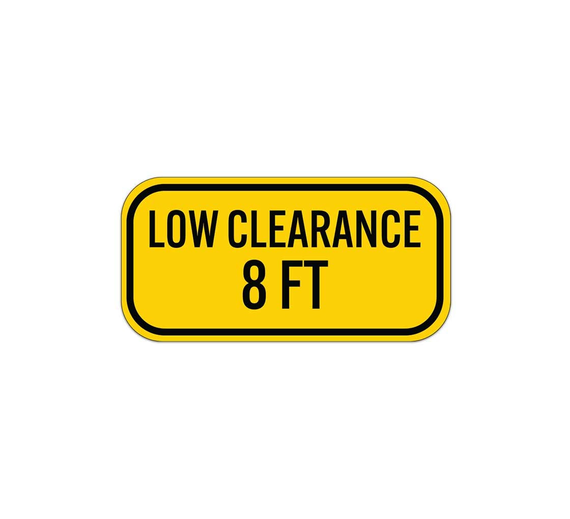 Shop for Durable Low Clearance Signs at Best Price| BannerBuzz