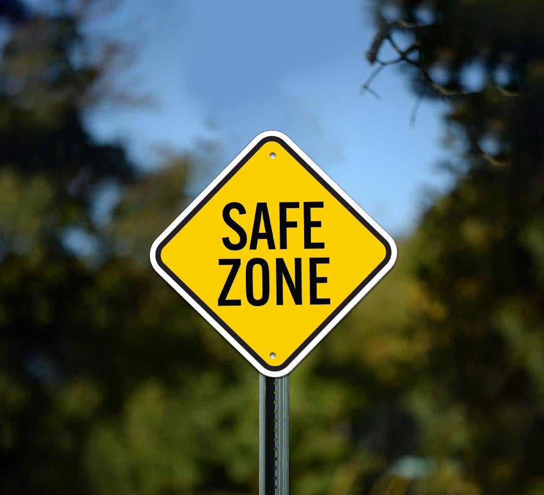 safe zone position