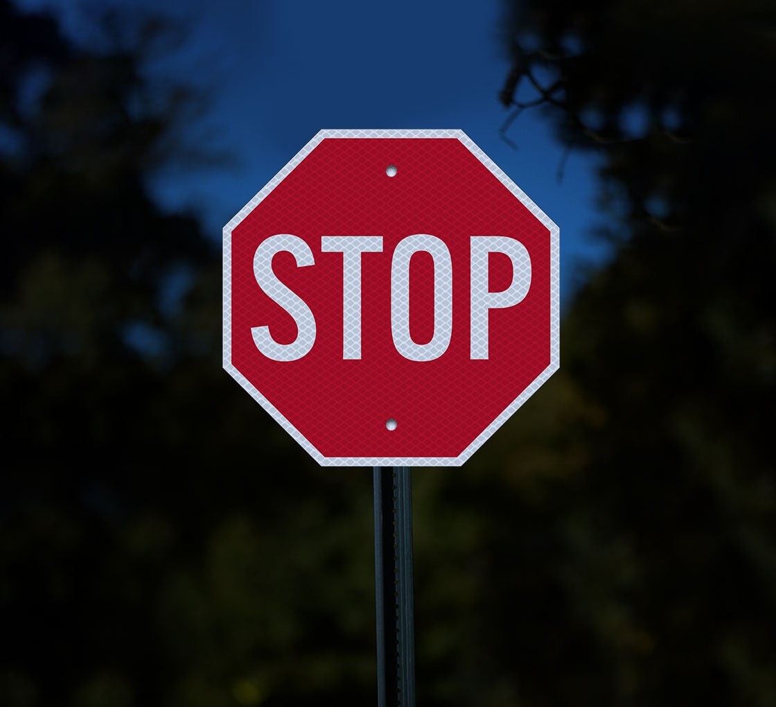 stop sign technique