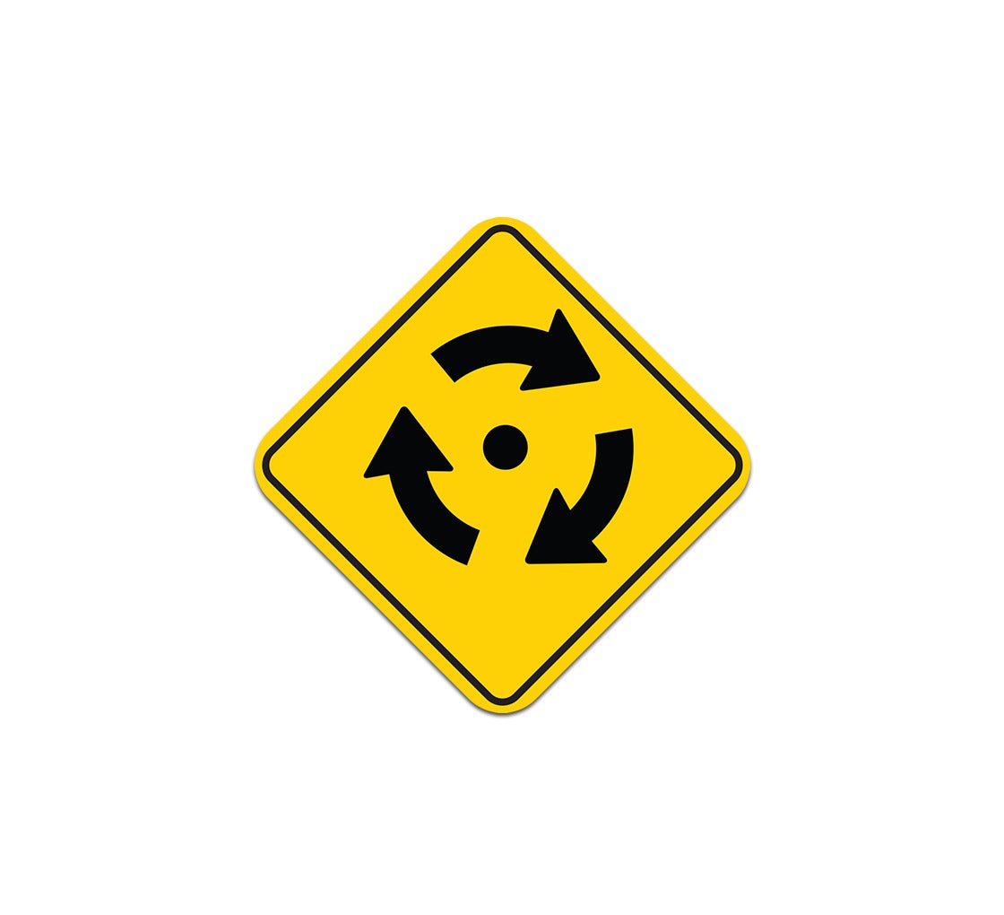 roundabout sign