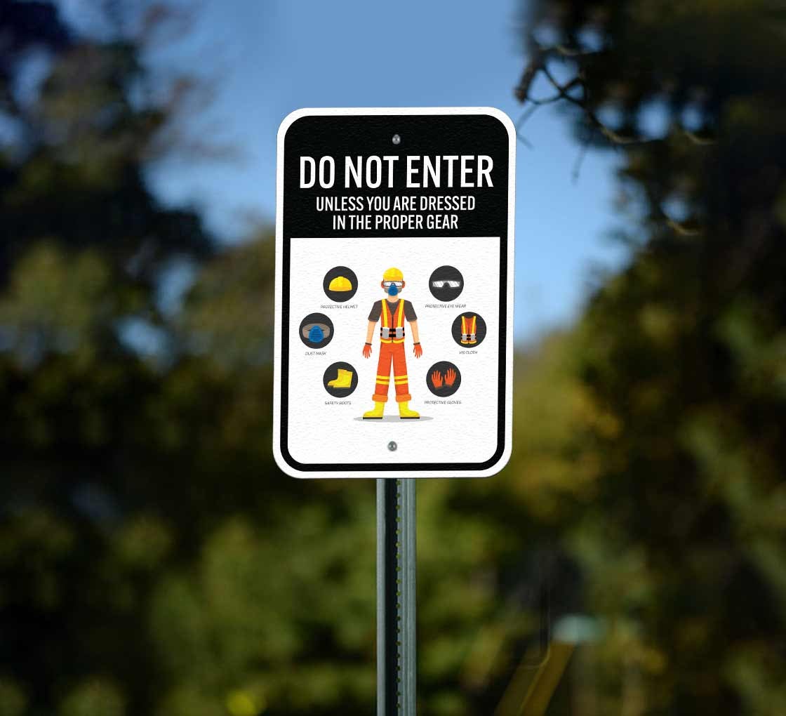 not properly dressed