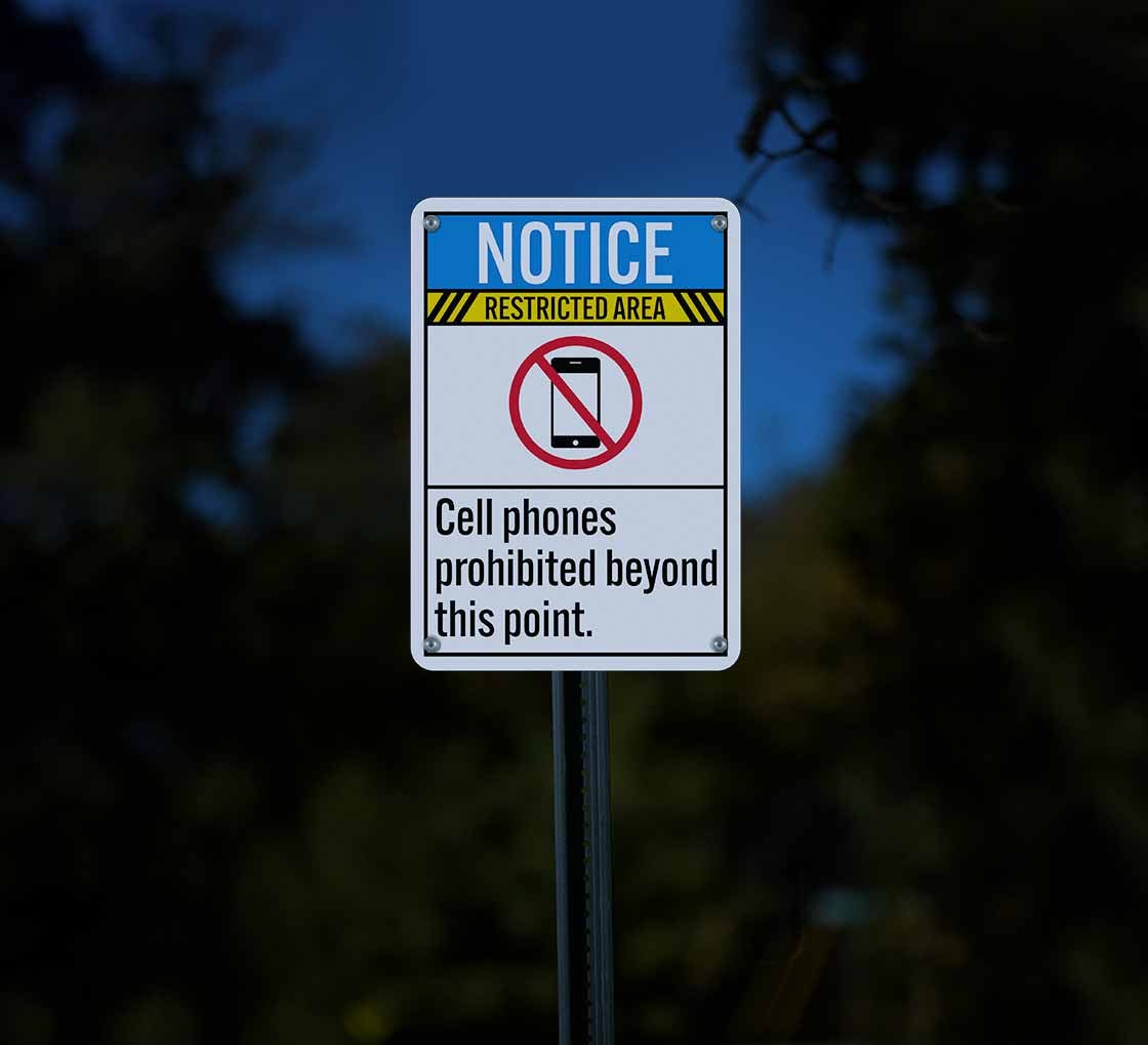 restricted area notices