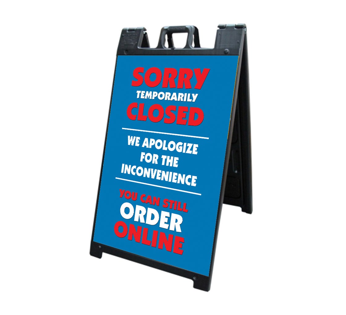 Sorry Temporarily Closed