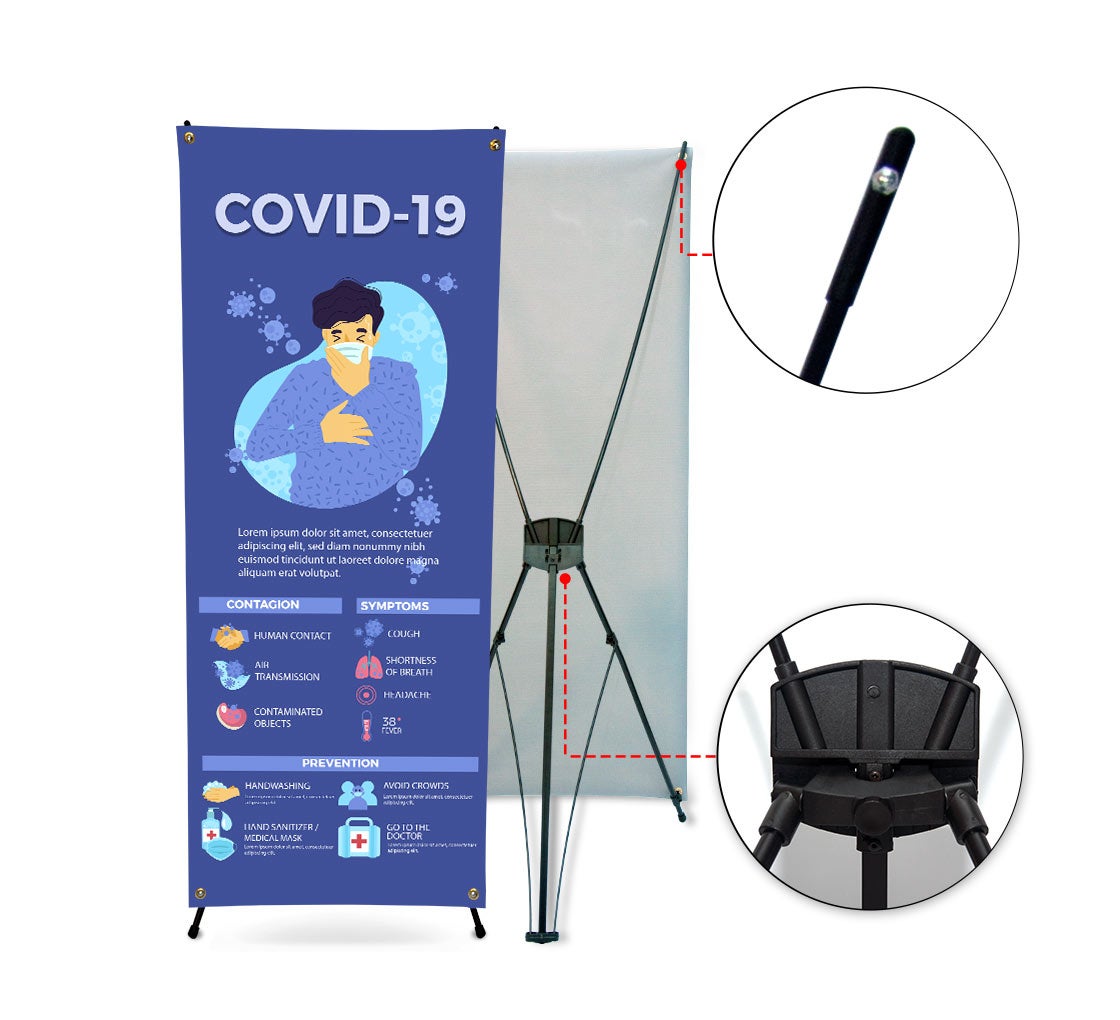 Buy Banner Stands - Vertical Banner Stands at Affordable Price | BannerBuzz