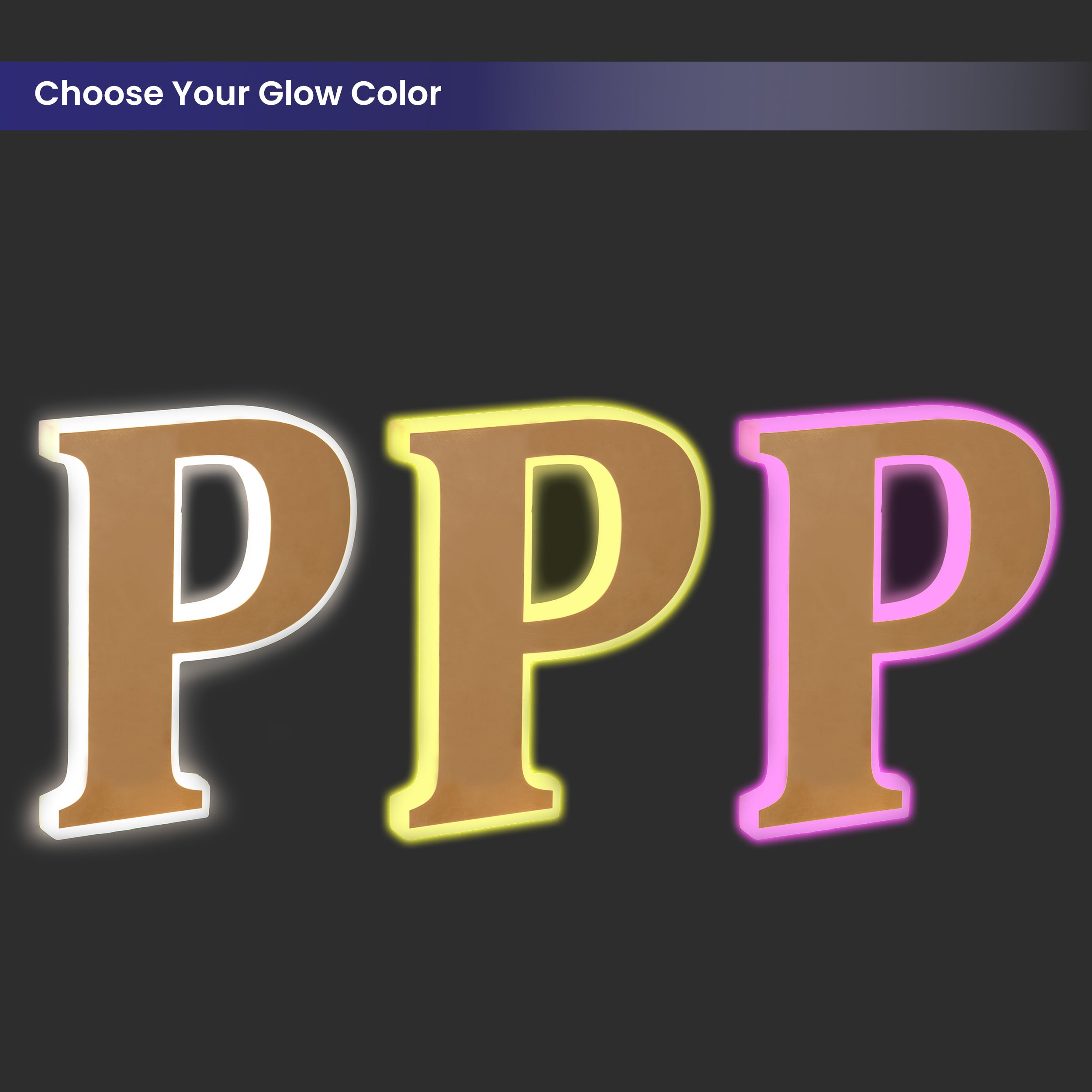 Halo Lit Acrylic Letters | BannerBuzz