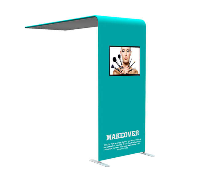 L shaped Tube Arch Fabric Display Online| Fast Delivery - Bannerbuzz.com