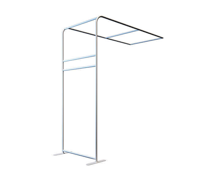 L shaped Tube Arch Fabric Display Online| Fast Delivery - Bannerbuzz.com