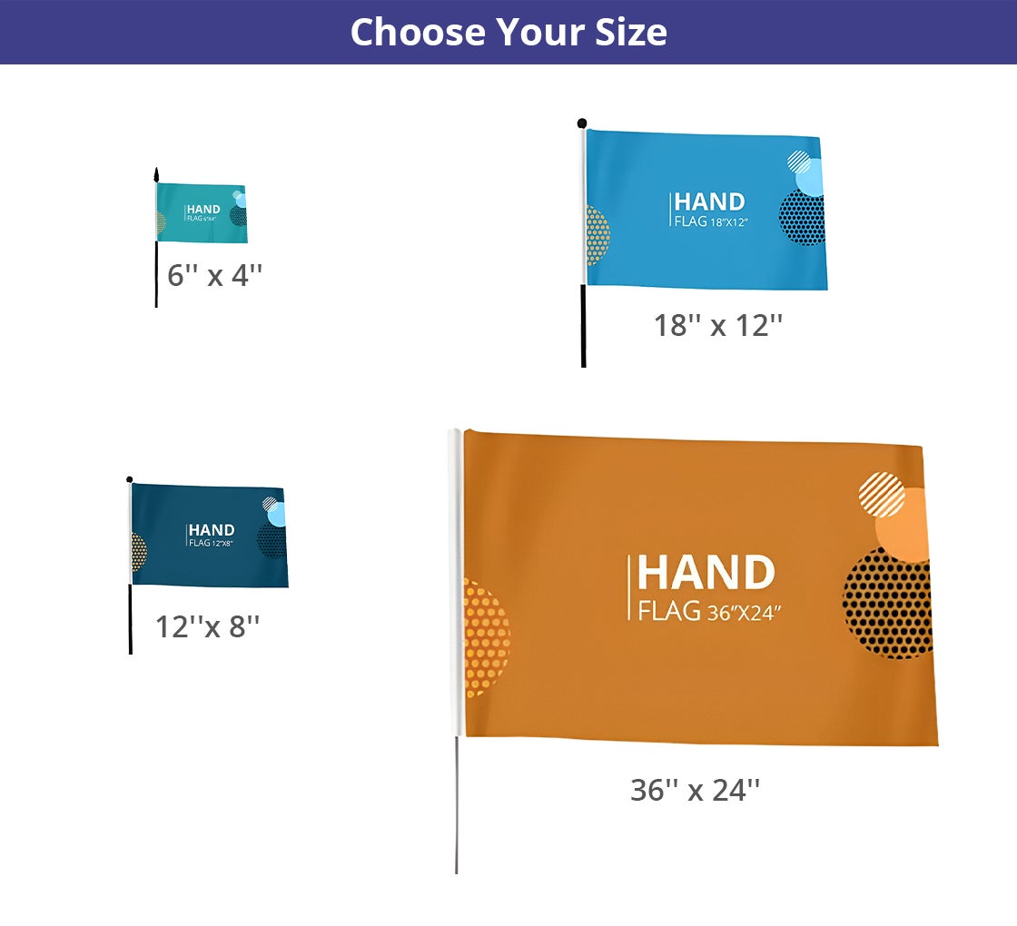 Promotional Hand Flags