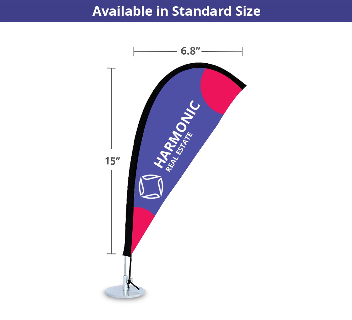 Custom Desk Flags & Small Table Flags at Best Price| BannerBuzz