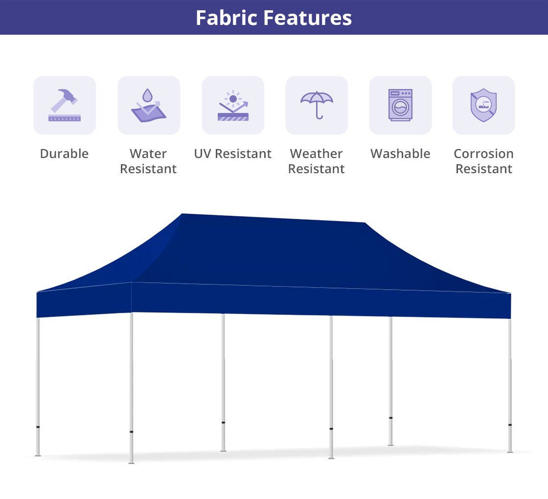 Blue Canopy Tents