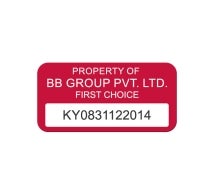 Asset Tags & Labels, Wear and Tear Resistant | BannerBuzz
