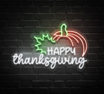 Buy Thanksgiving Neon signs at Lowest Price | BannerBuzz
