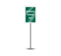 Shop Custom Reflective Parking Signs | BannerBuzz