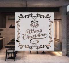 Frosted Window Decals- Die-cut decals, Frosted lettering, Front ...