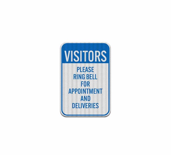 Shop for 'Visitors Please Ring Bell' Decals | BannerBuzz