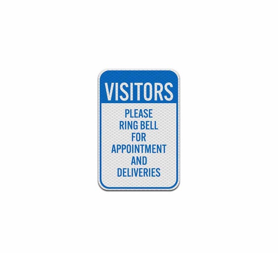 Shop for 'Visitors Please Ring Bell' Decals | BannerBuzz