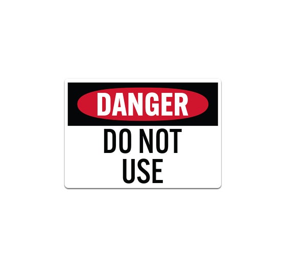 Shop for Do Not Use Signs | BannerBuzz