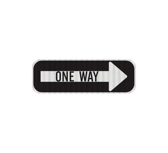 Shop for MUTCD One Way Right Arrow Aluminum Sign (EGR Reflective ...