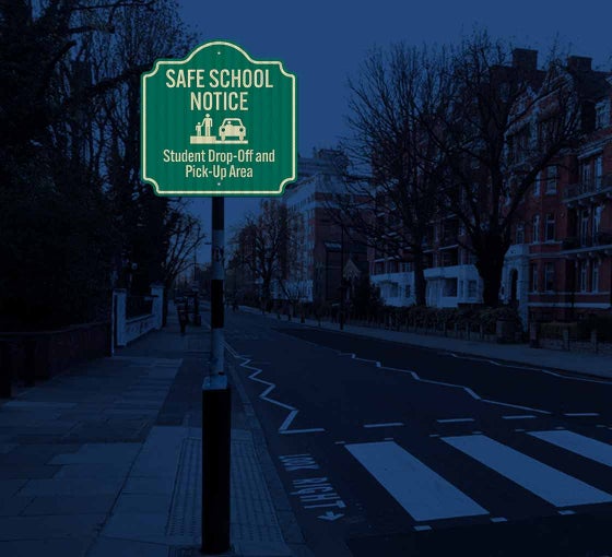 Shop for Student Drop-Off Sign | BannerBuzz