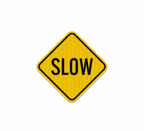 Shop for Traffic Slow Signs | BannerBuzz