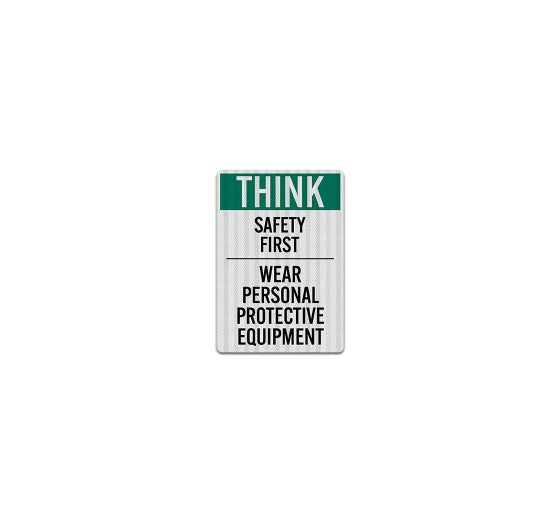 PPE Safety Protection Equipment Decal (EGR Reflective)