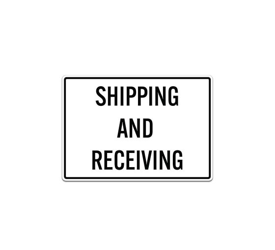 Shop for Shipping & Receiving Decal (EGR Reflective) | BannerBuzz