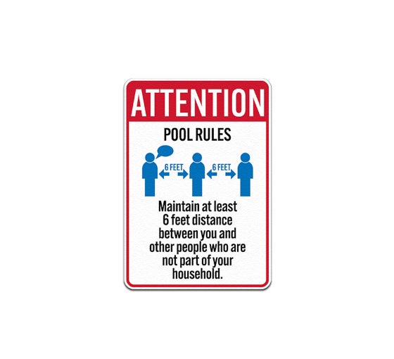 Shop for 'Pool Rules' Decals | BannerBuzz