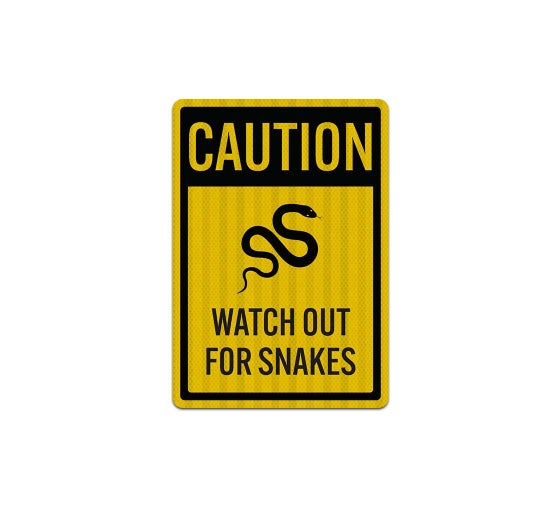 Shop for Watch Out for Snakes Sign | BannerBuzz