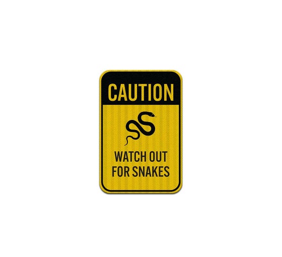 Shop for Watch Out for Snakes Sign | BannerBuzz