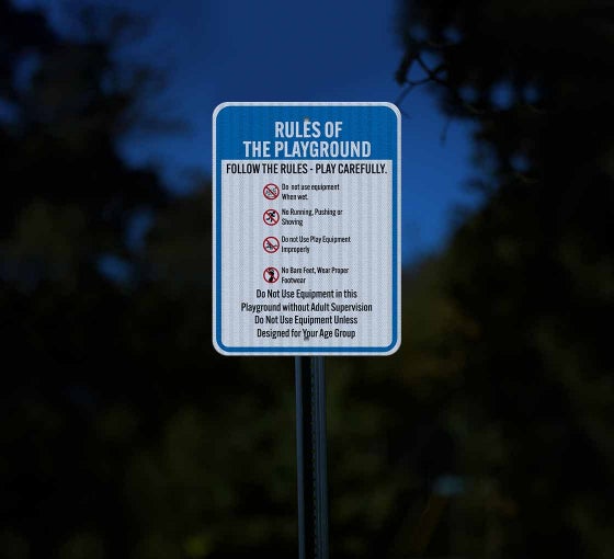 Playground Signage