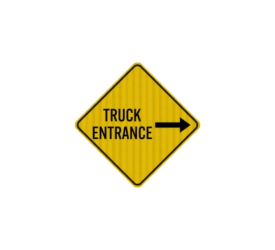 Shop for Truck Entrance Sign | BannerBuzz