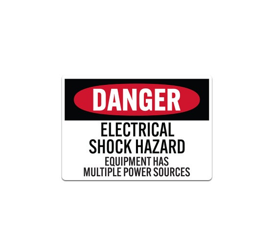 Shop Electrical Shock Hazard Signs | BannerBuzz