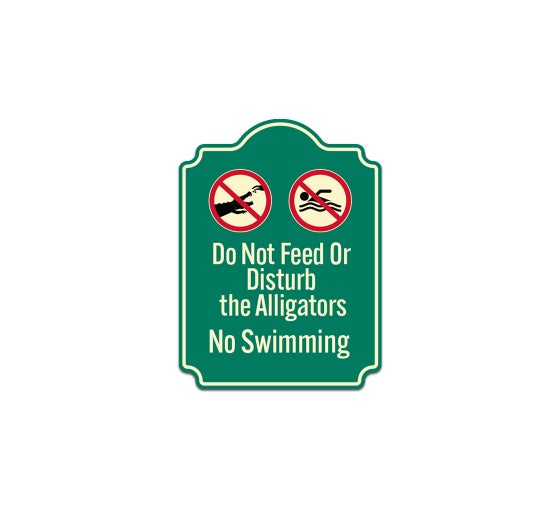 Do Not Feed Sign