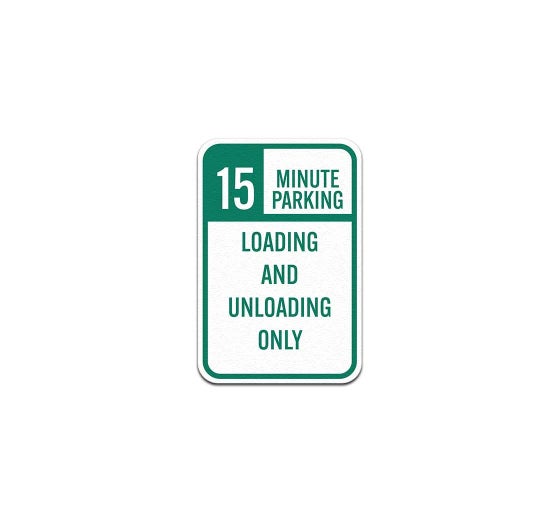 Shop for Loading & Unloading Only Aluminum Sign (Non Reflective ...