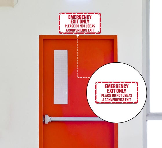 Emergency Exit Only